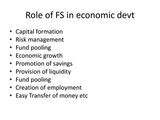 Financial services- Basics | PPTX | Business Accounting & Finance ...