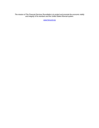 Bank lobbyists target the CFPB | PDF