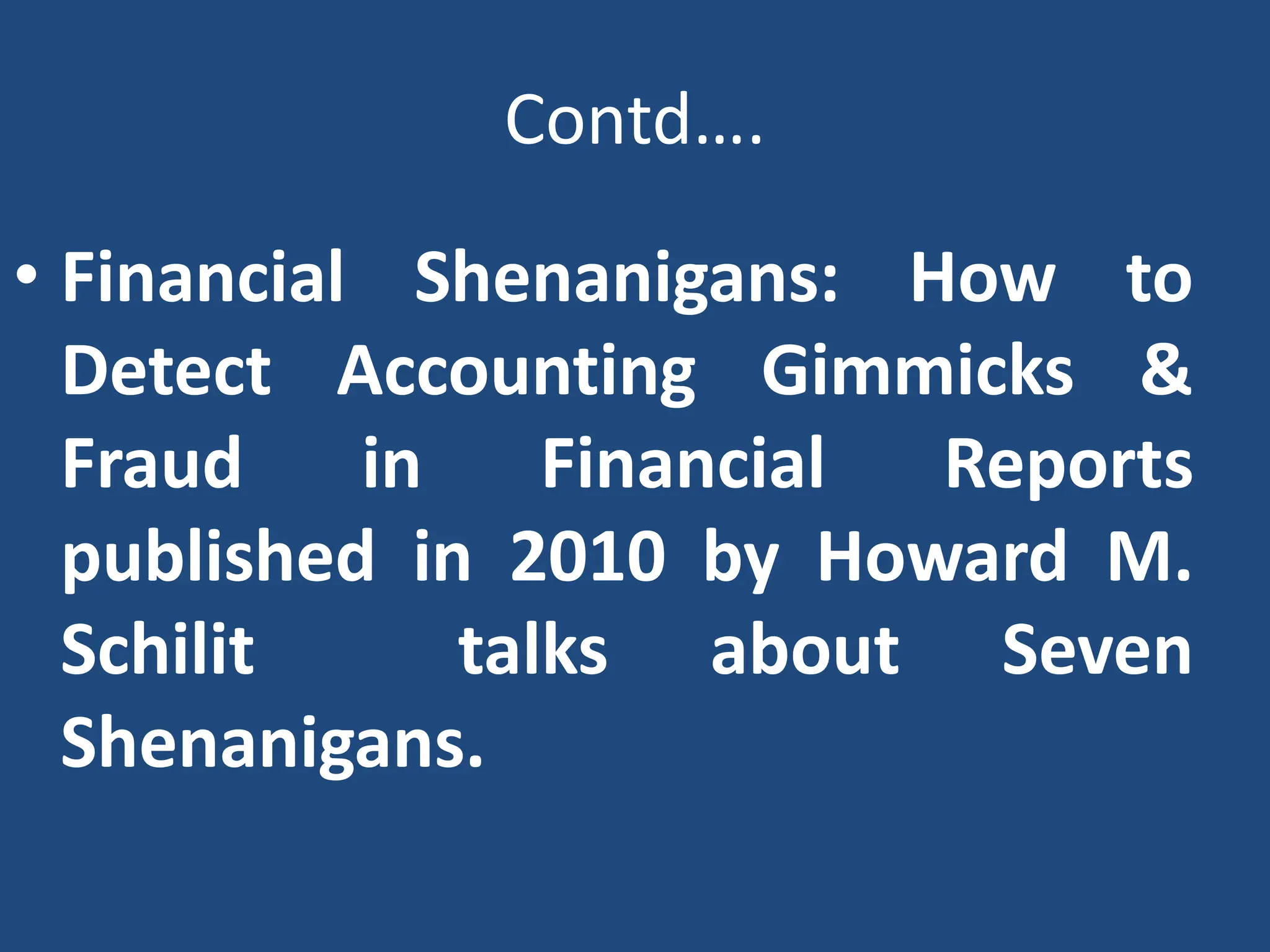 Financial Shenanigans I.pptx
