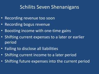Financial Shenanigans I.pptx