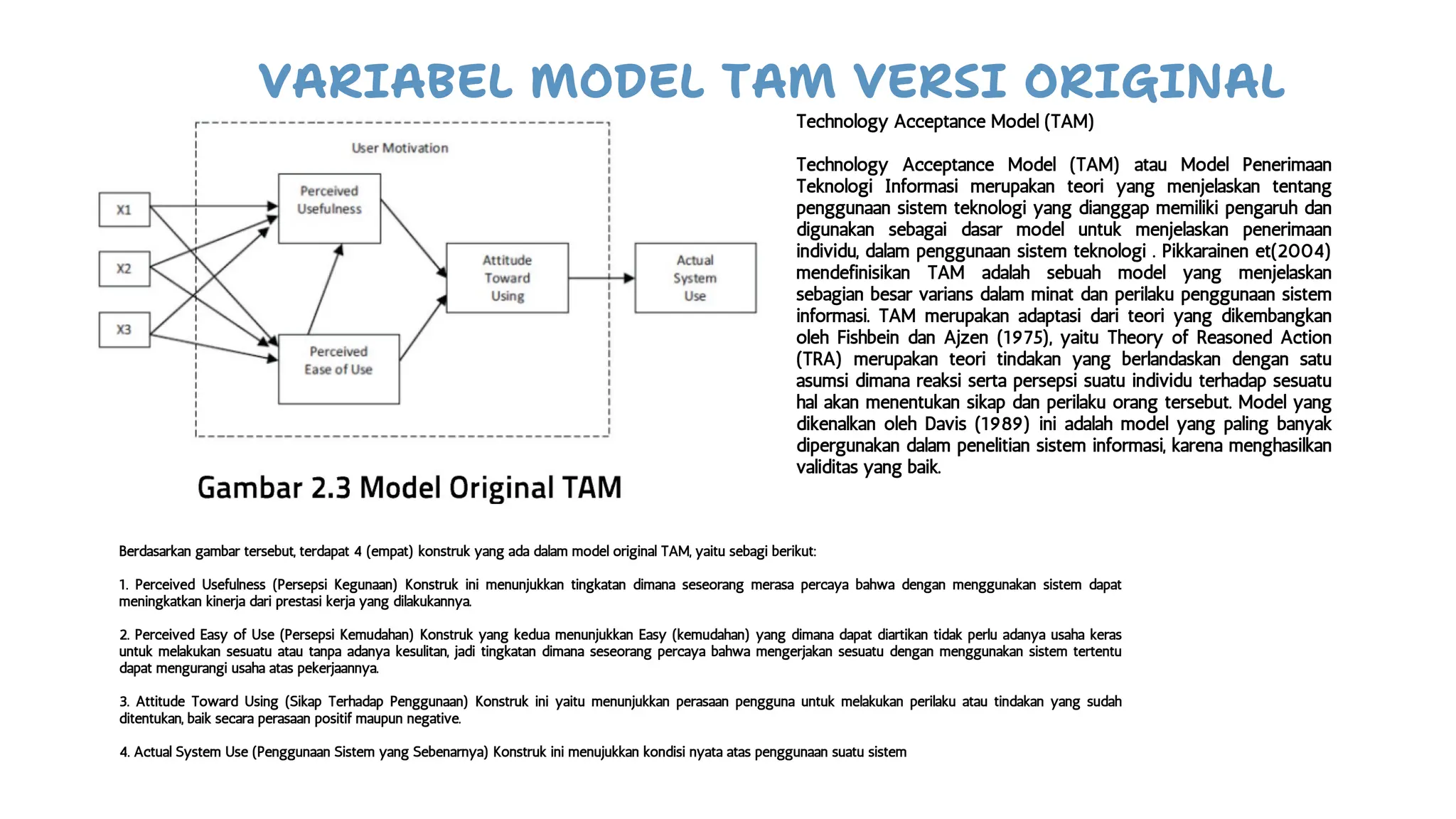FINANCIAL TECHNOLOGY ANLISIS FUNGSI MODEL TAM | PPT
