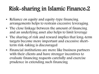 Risk-Sharing in Islamic Finance: Implications for Financial Stability ...