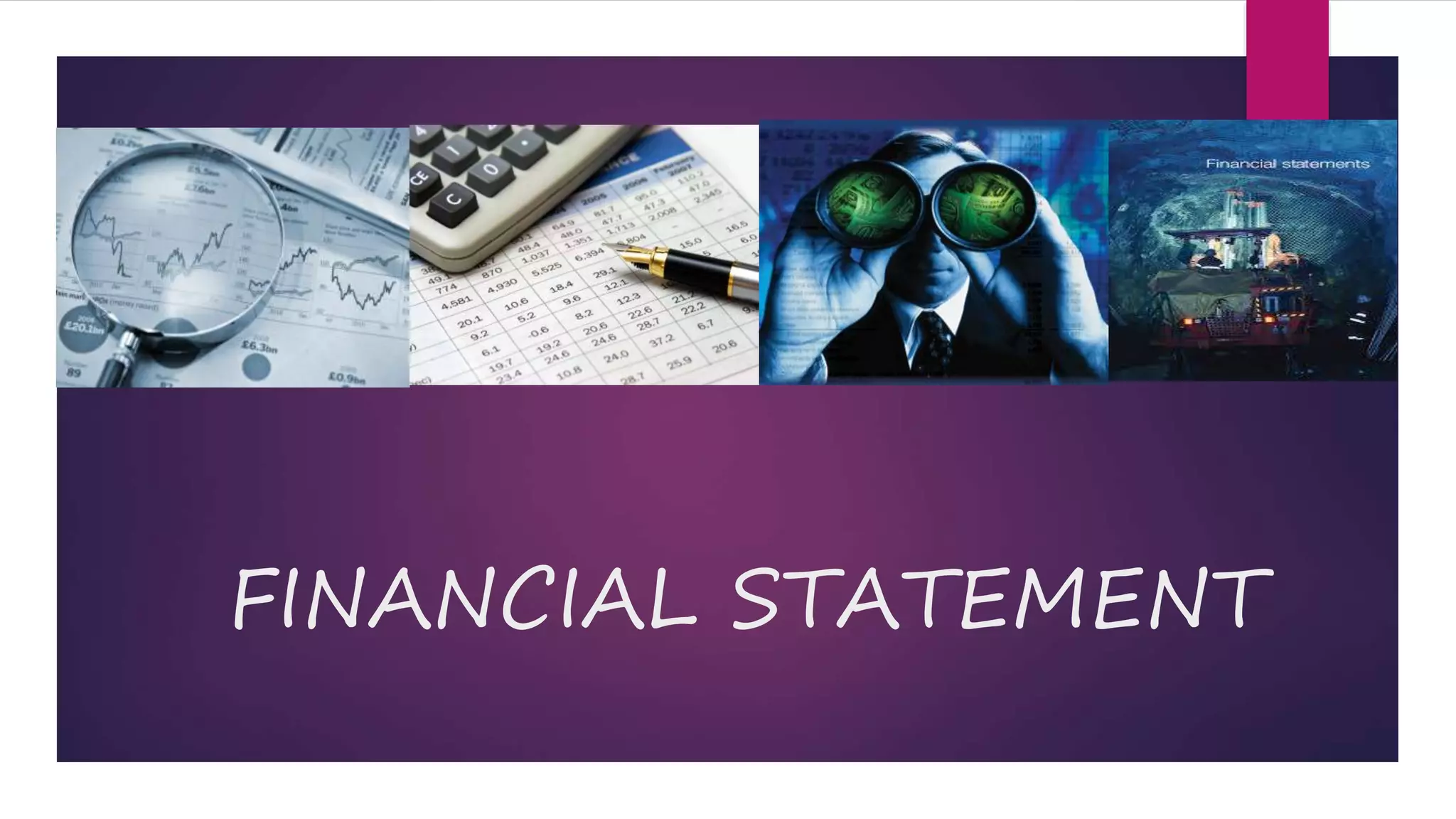 Financial statement | PPT
