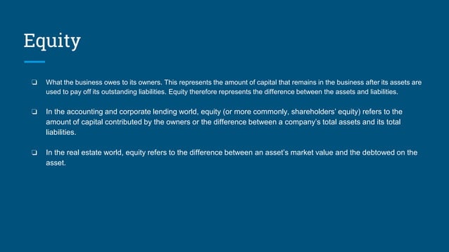 Accounting: Financial statement | PPT