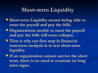 Financial Statement Analysis | PPT
