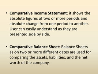 Financial statement analysis | PPTX