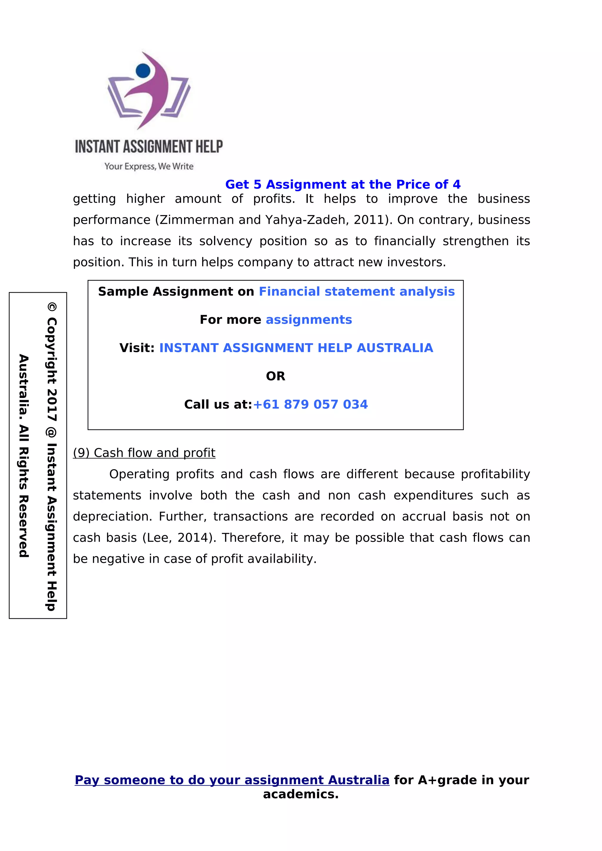 Financial statement analysis | PDF