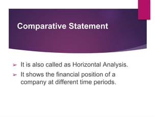 Financial Statement Analysis | PPTX