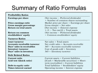 Financial statement analysis | PPT