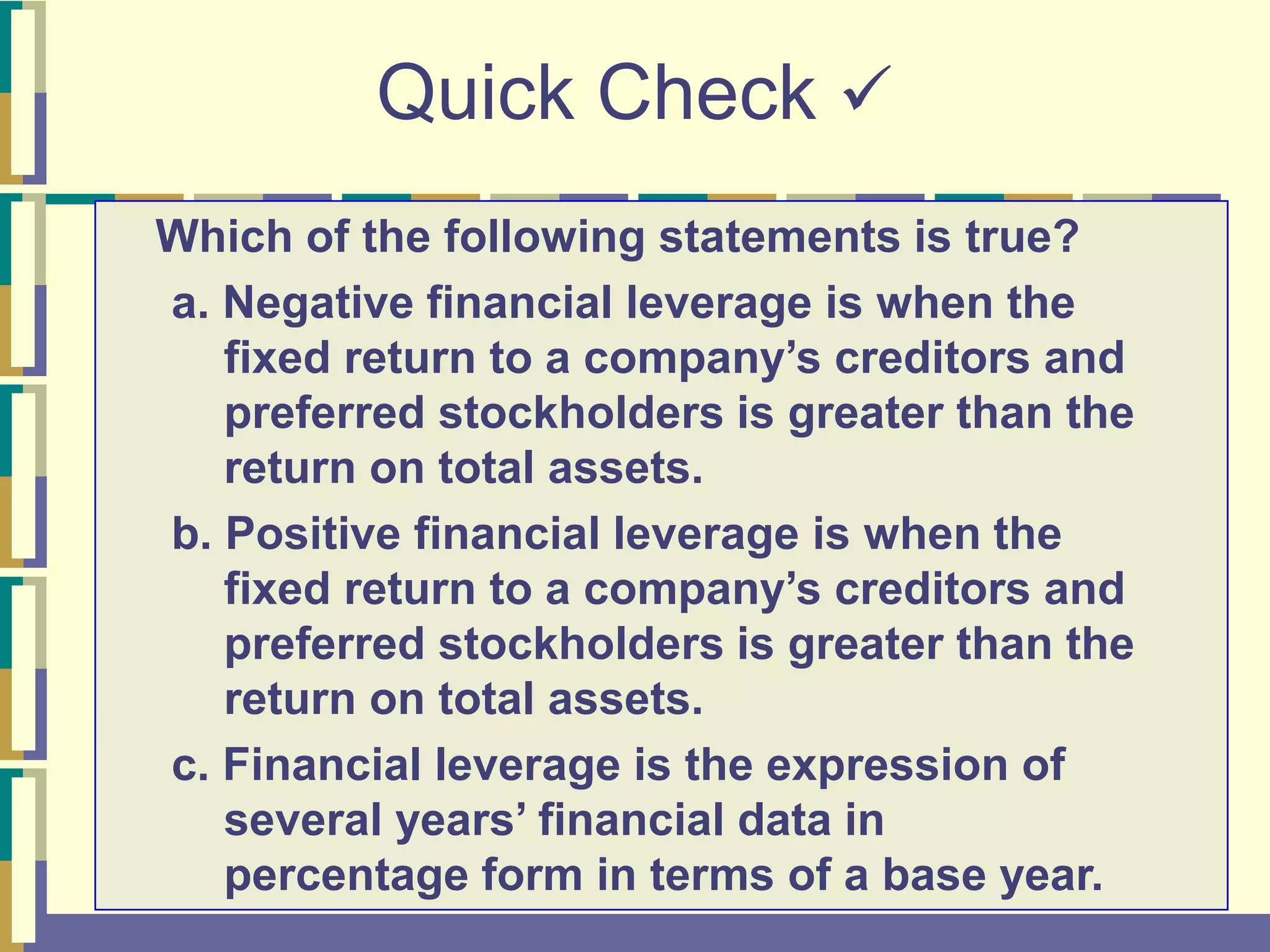 | Financial Statement Analysis | Limitations of Financial Statement ...