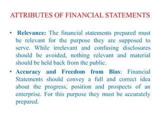 Financial statement analysis | PPTX