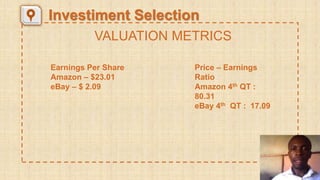 Financial statement analysis of Amazon and eBay | PPTX