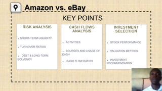 Financial statement analysis of Amazon and eBay | PPTX