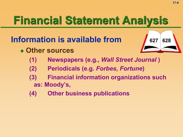 FINANCIAL STATEMENT ANALYSIS - LECTURE NOTES.ppt | Stocks and Bonds ...