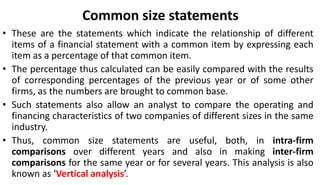 Financial Statement Analysis presentation | PPT