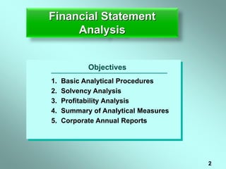 Financial Statement Analysis_01.ppt | Business Accounting & Finance | Business
