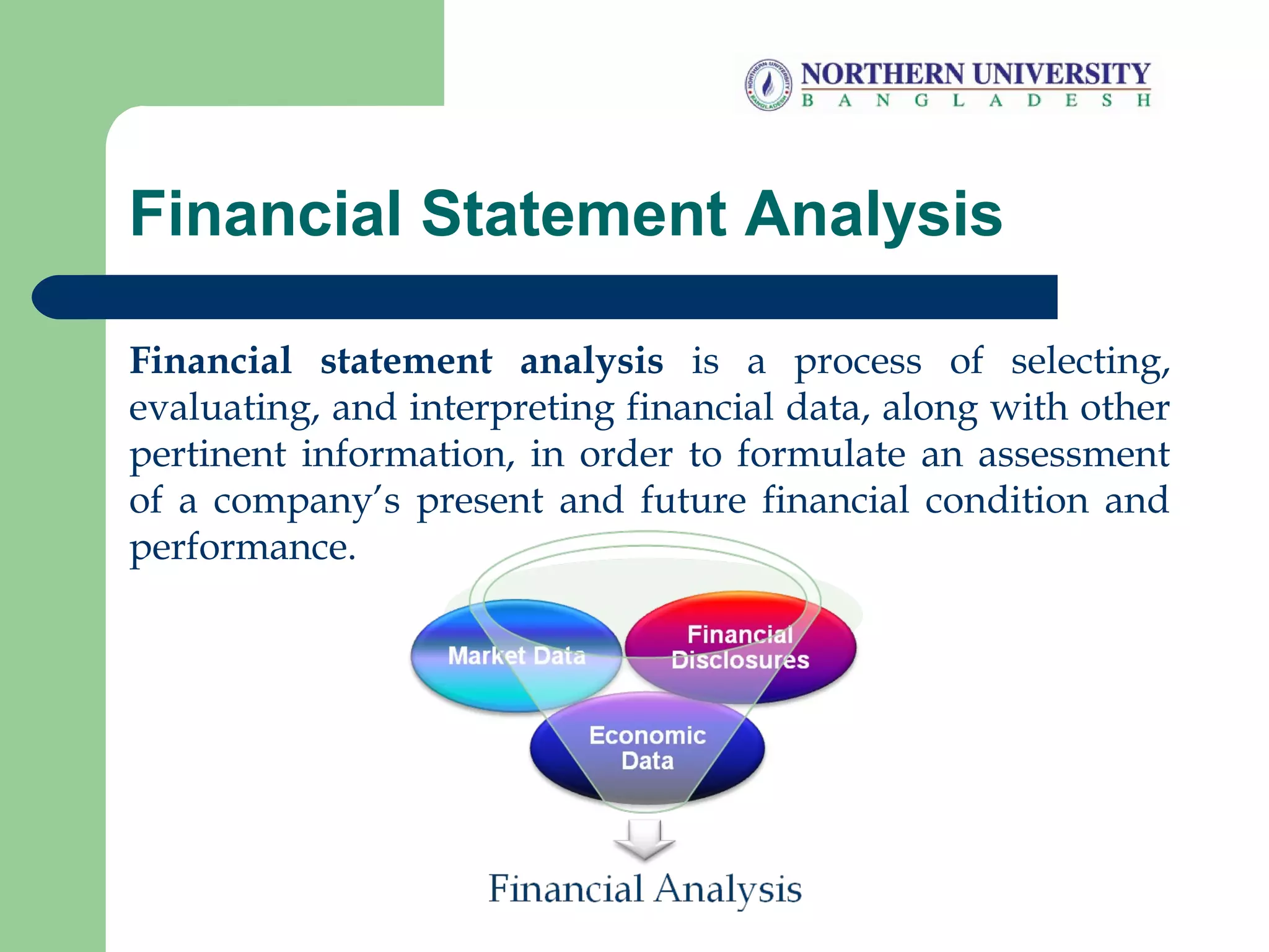 Financial statement analysis and financial models | PPT