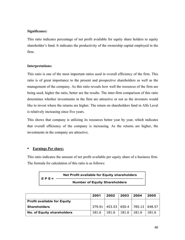 Financial statement analysis and interpretationst | PDF