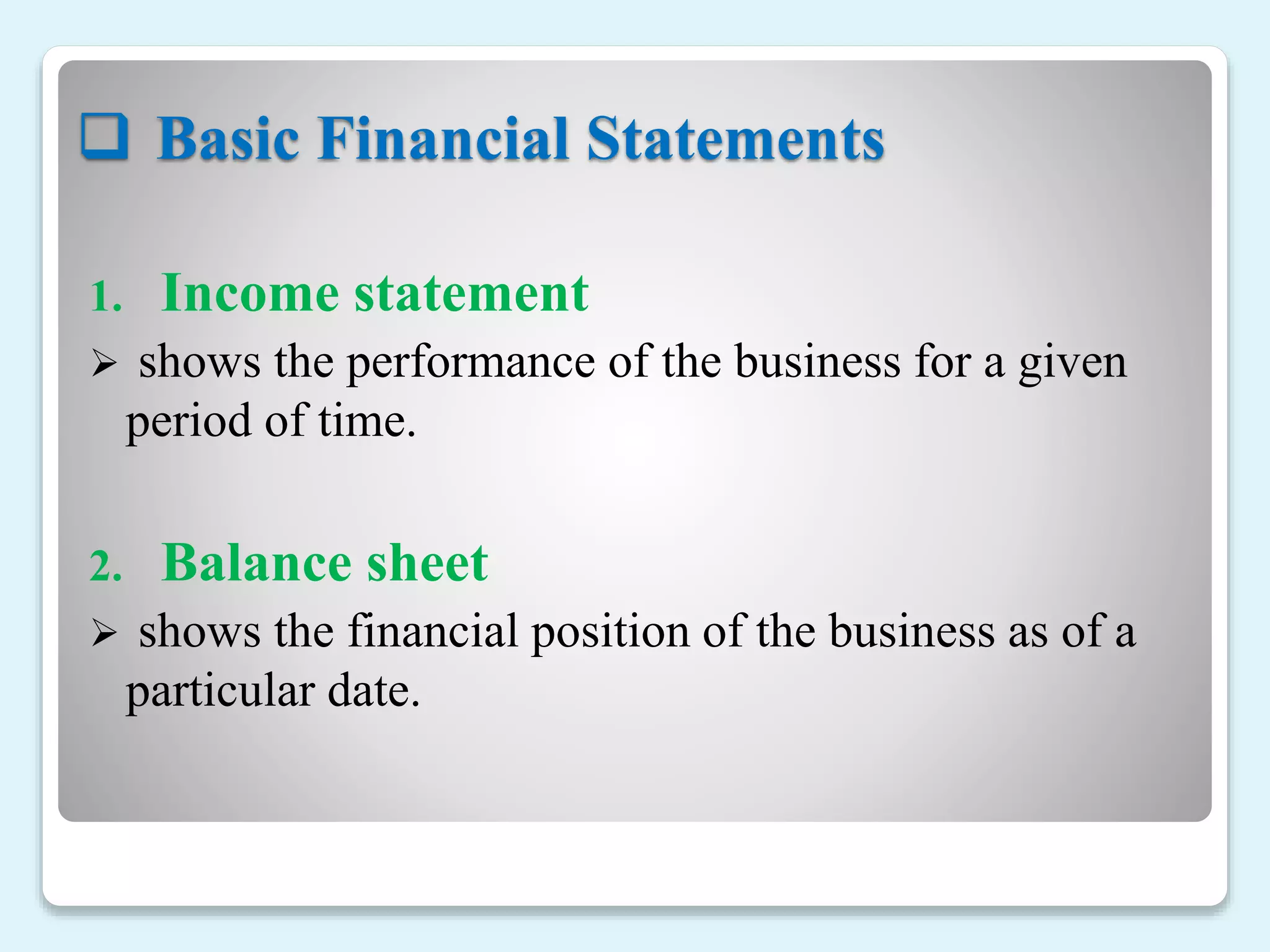 Financial statement analysis presentation (1) | PPT