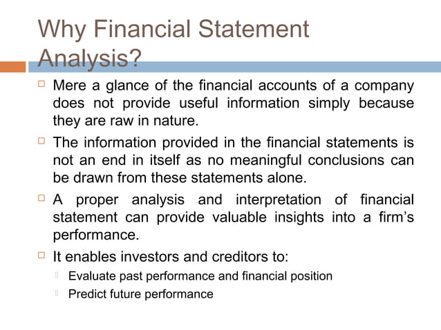 Financial statement analysis types & techniques | PPT | Stocks and ...