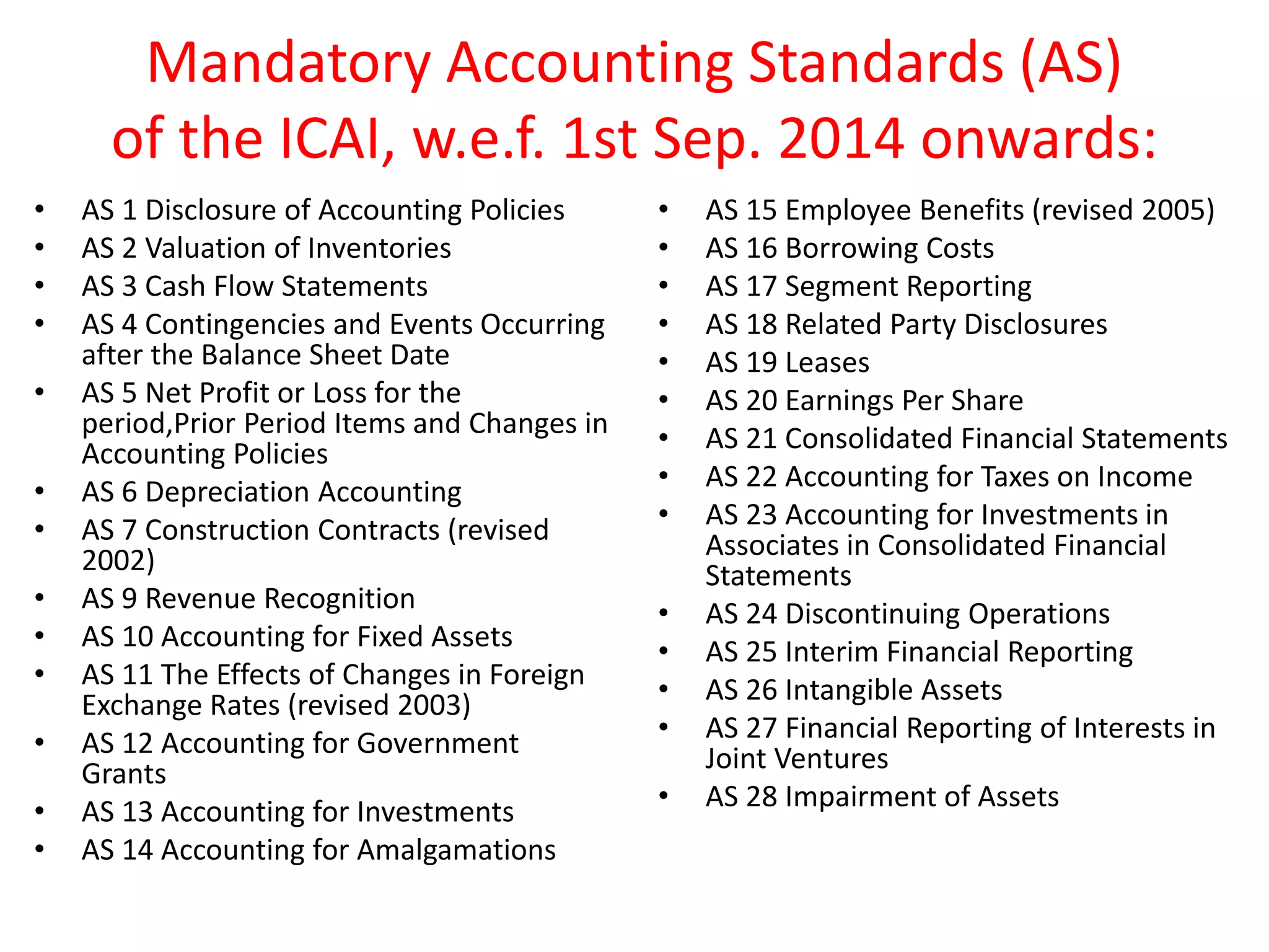 Financial statement and acoounting standard | PPTX | Stocks and Bonds ...