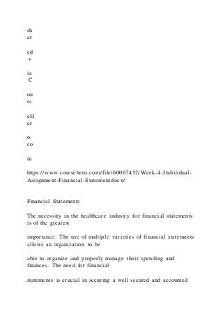 Financial StatementMardany EscobedoFebruary 10, 2020 | PDF