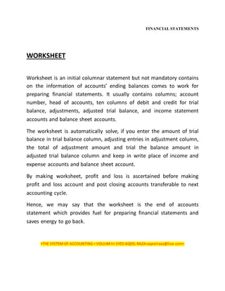FINANCIAL STATEMENTS | DOCX