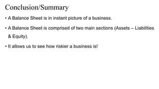 Financial Statements Presentation | PPTX