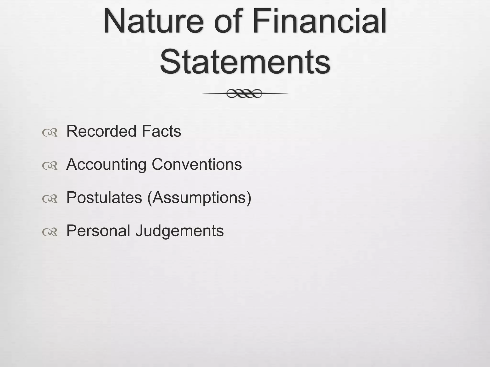 Meanings and Types of Financial statements PGDMM Financial Accounting ...