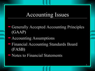 Financial Statements, Chapter 20 | PPT