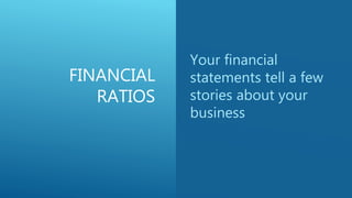 Interpreting Financial Statements and their KPIs | PPTX
