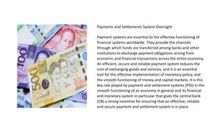 Financial Structure and Monetary Policy in the Philippines | PPTX