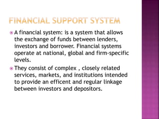 Financial support system | PPT
