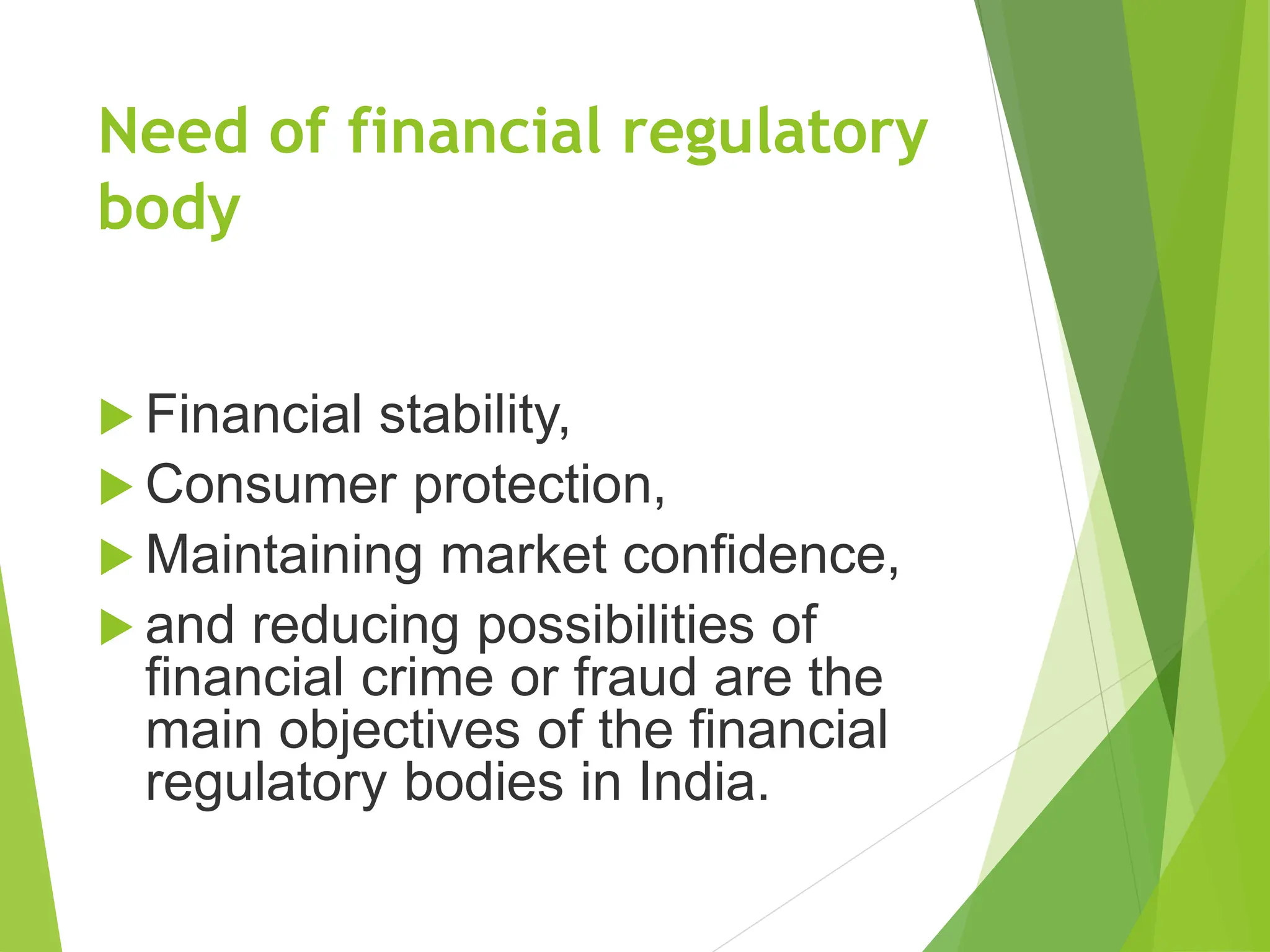 Introduction to financial system and its components | PPT