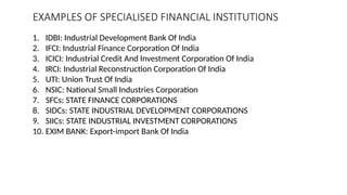 history and development of indian finance system | PPT