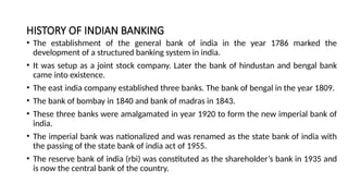 history and development of indian finance system | PPT
