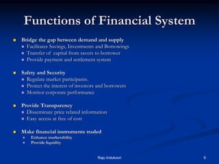 Financial system | PPTX