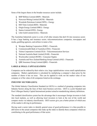 Financial system in Australia | DOCX