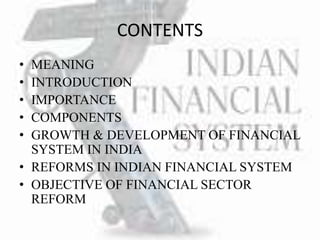 Financial system of india | PPT