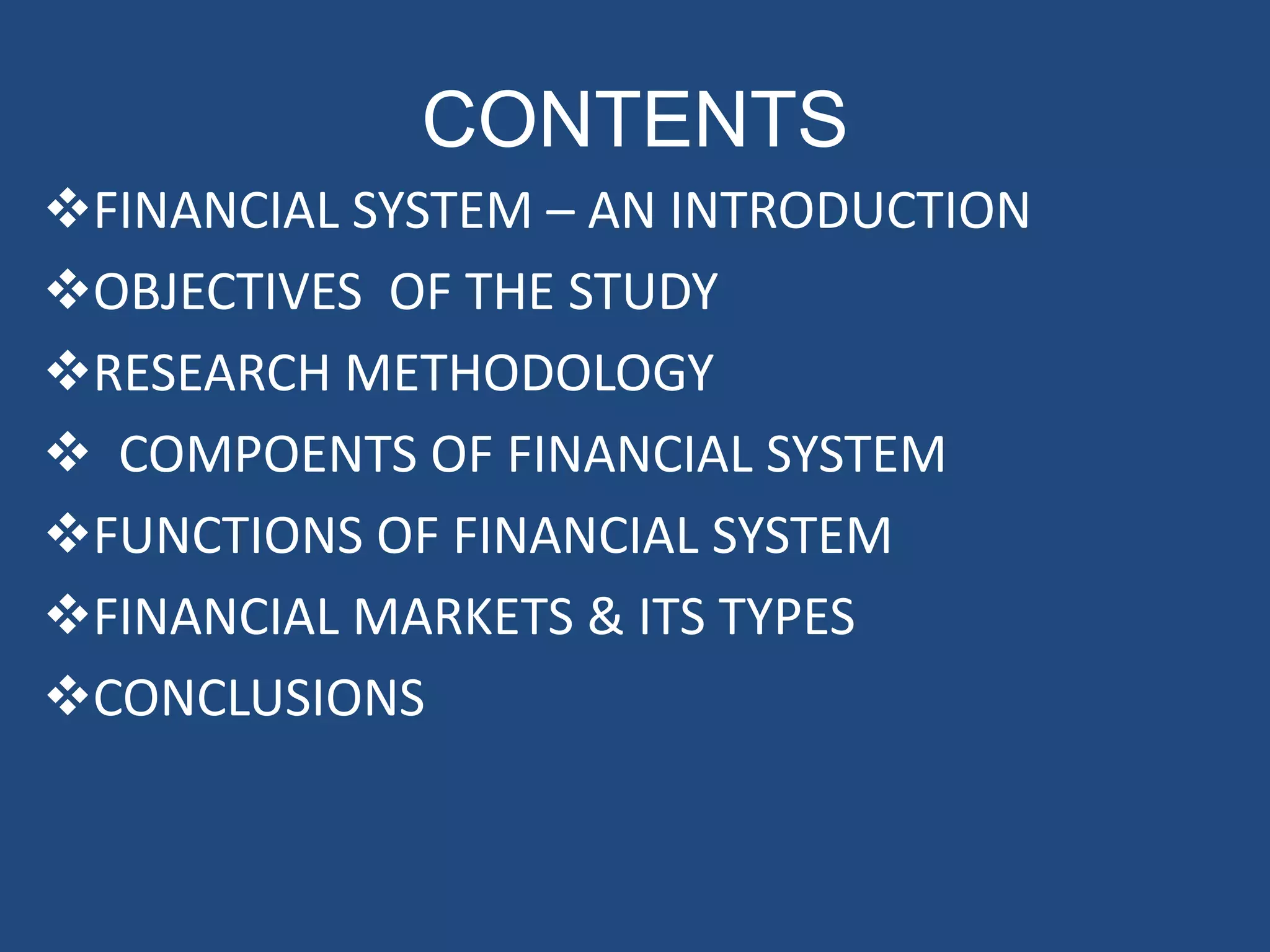 Financial system ppt | PPTX