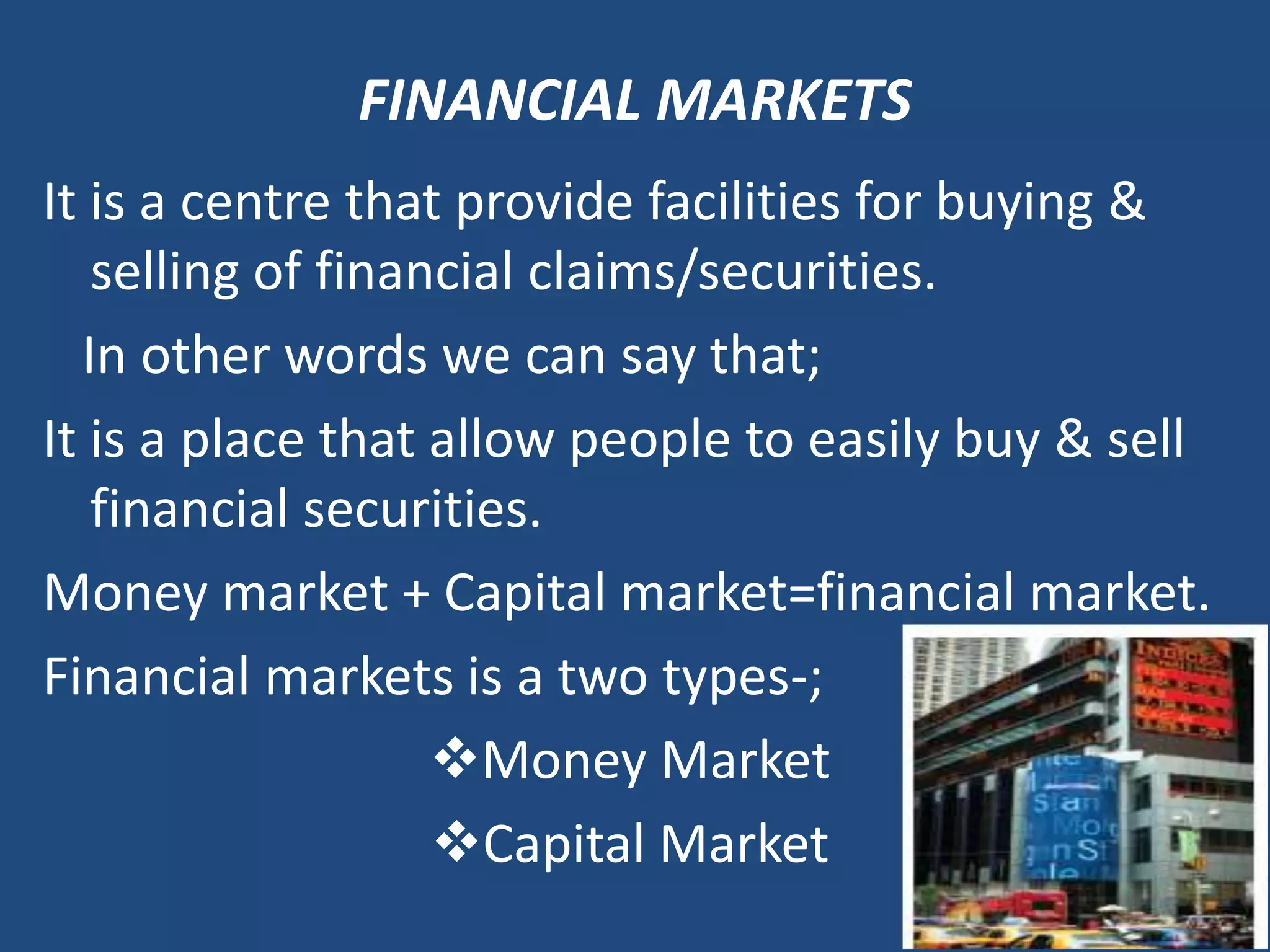 Financial System Ppt Pptx