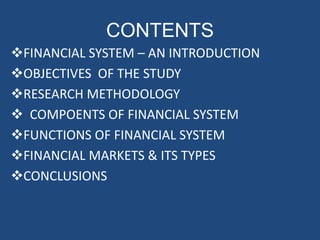 Financial system ppt | PPTX