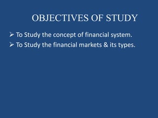 Financial system ppt | PPTX
