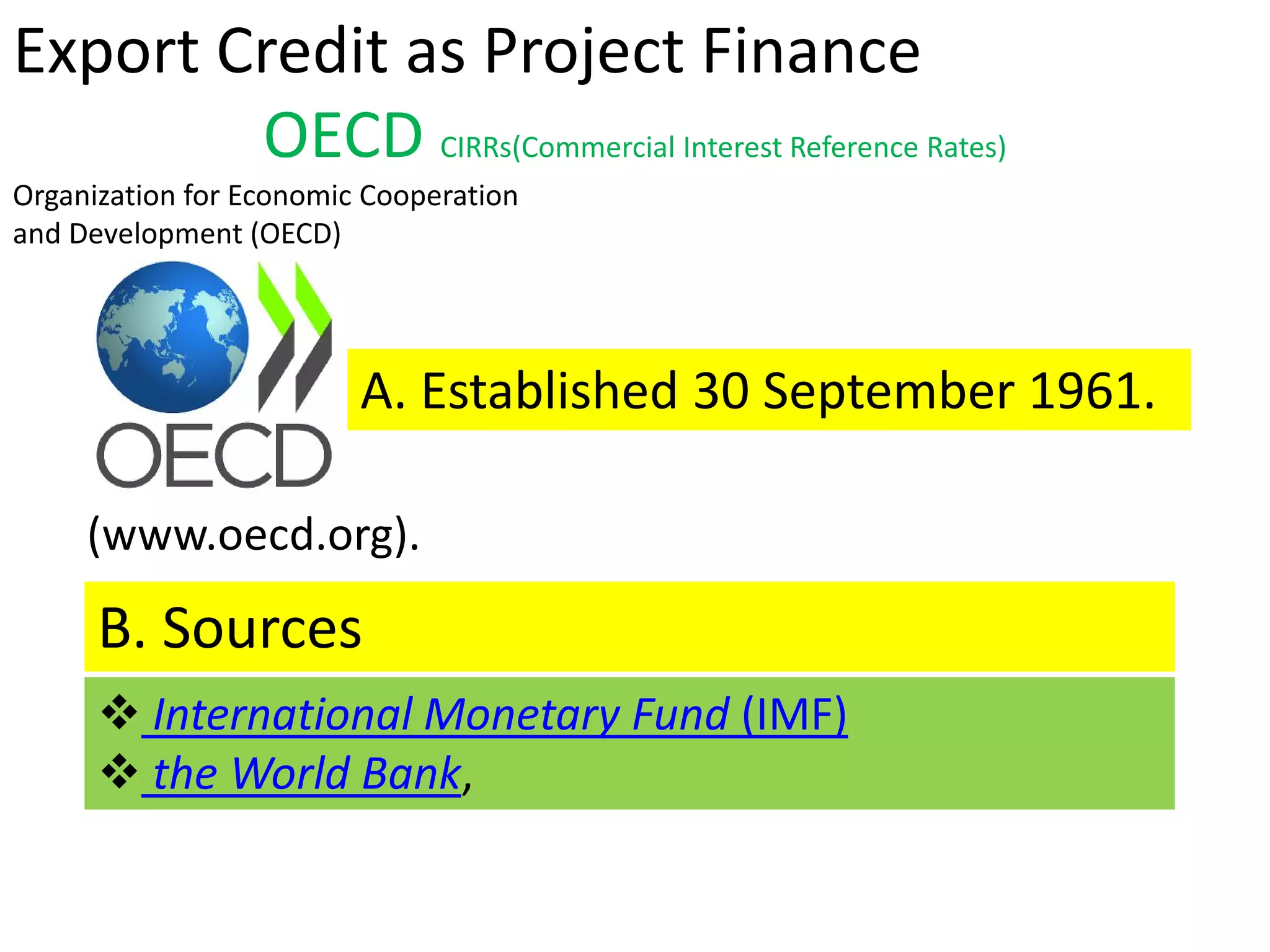 OECD term for export credit loan | PDF