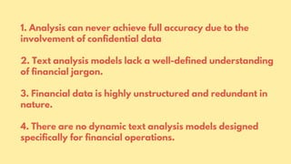 Financial Text Analysis | PPT
