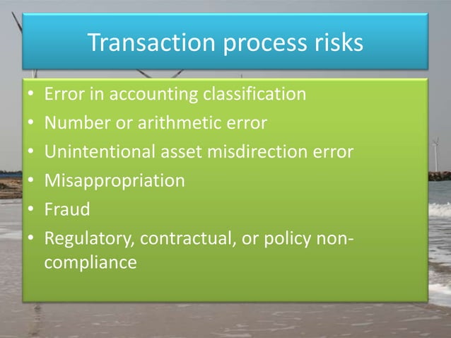 Financial transaction control process of suzlon | PPTX