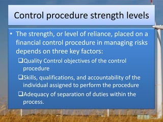 Financial transaction control process of suzlon | PPTX