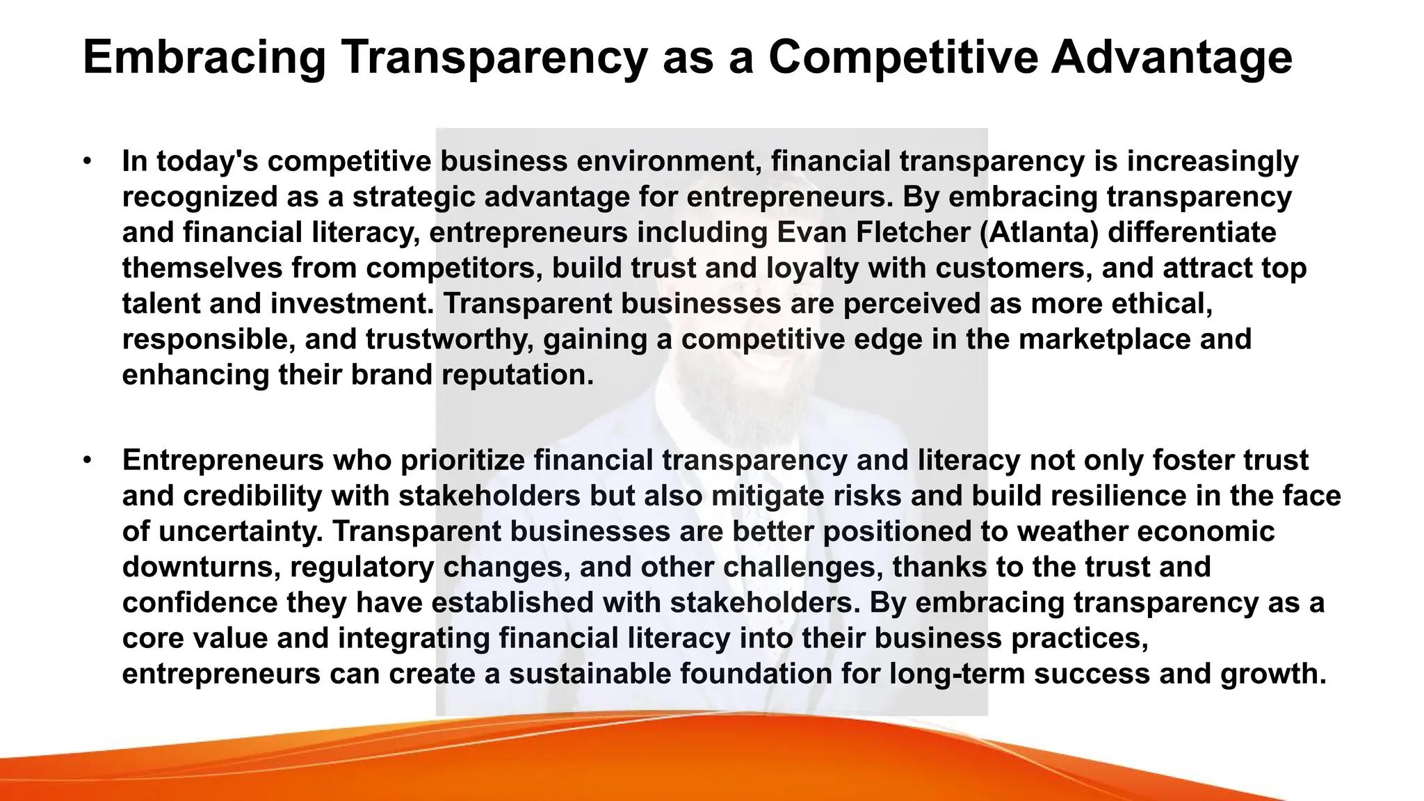 Financial Transparency The Role of Financial Literacy in Building Trust ...