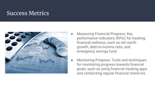 Financial Wellness: Achieving Balance in Money and Life | PDF
