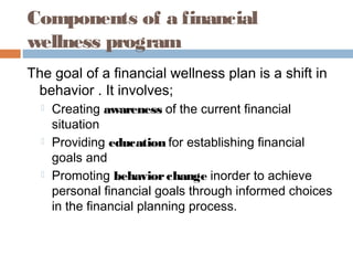 Financial wellness program | PPT